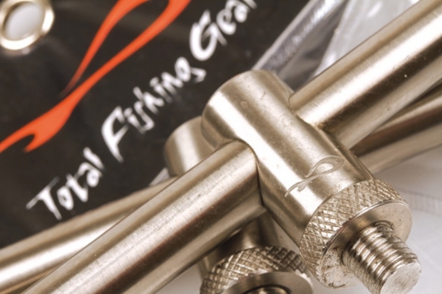 Tf Gear Stainless Steel Two Rod Buzz Bar | Total Carp