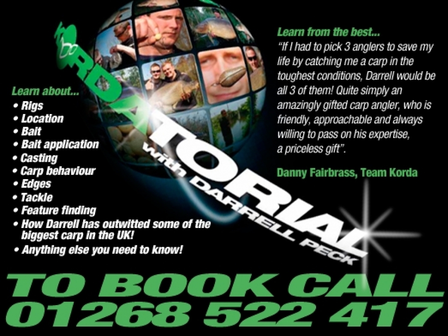Fancy A Day With Darrell Peck? | Total Carp