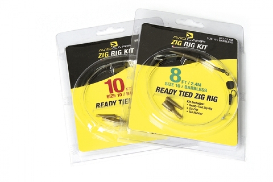 Avid Carp Ready Tied Zig Rig Kits | Total Carp